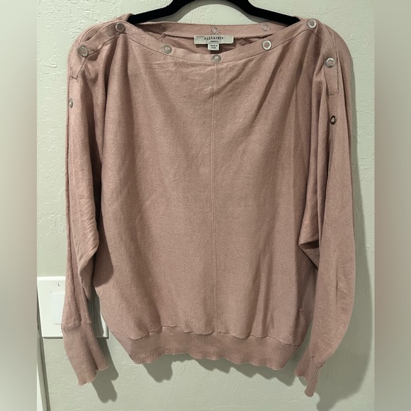 Sweaters | All Saints Mauvepink Sweater | Poshmark